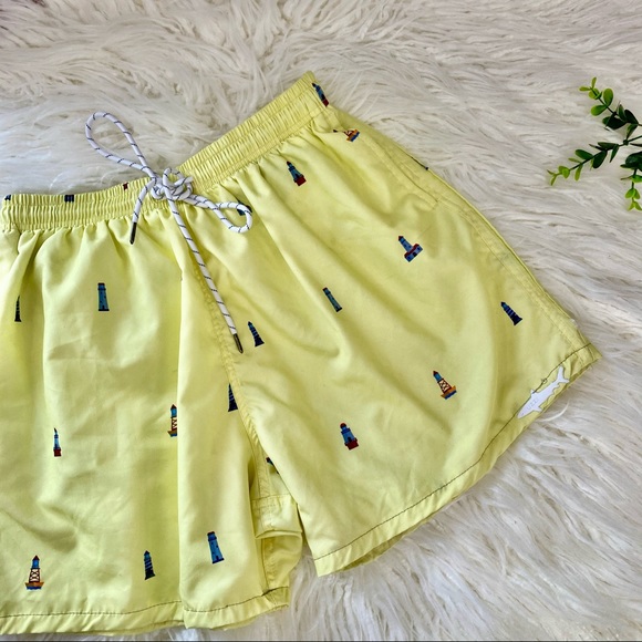 Uzzi | Swim | Vintage Uzzi Active Wear Swimming Trunks Lighthouses ...